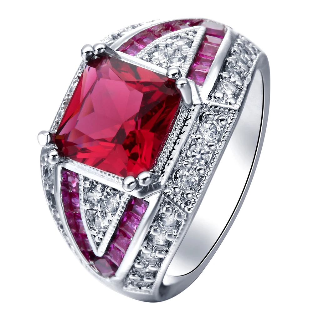 Aliexpress Buy Natural Stone Promise Rings New Red Red Corundum aliexpress-buy-natural-stone-promise-rings-new-red-red-corundum