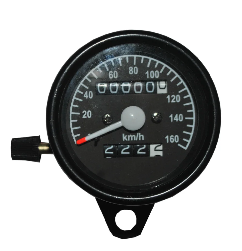 Universal MINI Motorcycle Motorbike Pointer Speedometer Odometer ...
