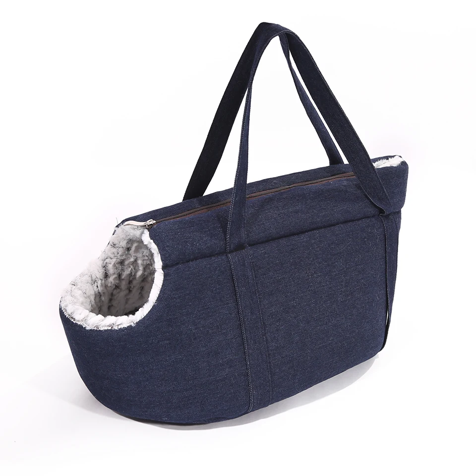 Fashion Denim High Quality Pet Bed Bag Soft Sided Travel Dog And Cat Fashion Denim High Quality Pet Bed Bag Soft Sided Travel Dog And Cat