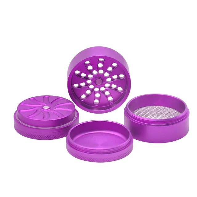 Honeypuff Aluminium Groove Grinder - BudSphere