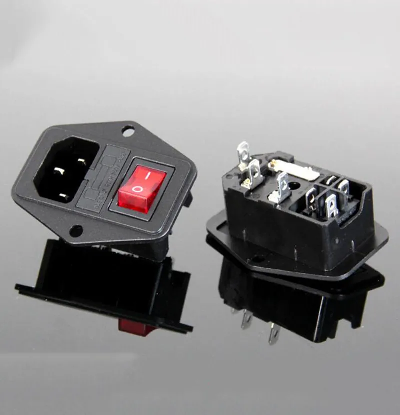 Switch-3A-fuse-Cassette-Pilot-lamp-Three-in-One-AC-power-outlet-legs ...