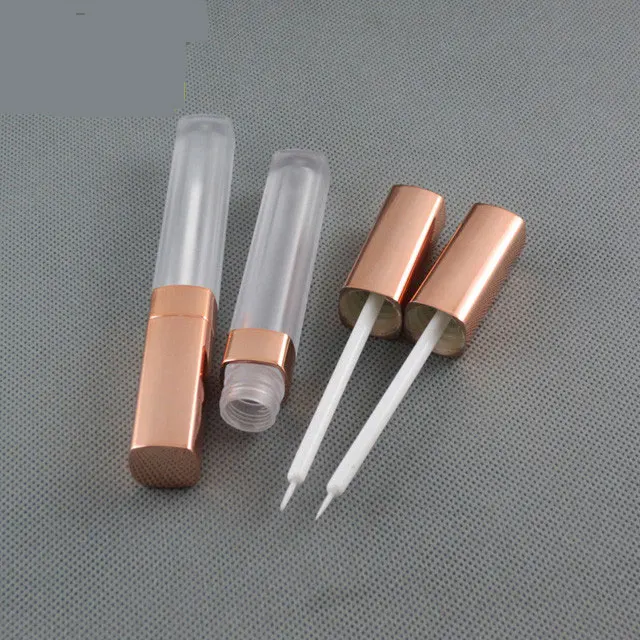 300pcs-5-5ml-liquid-eye-liner-bottle-with-gold-rose-cap-square-Frosted ...