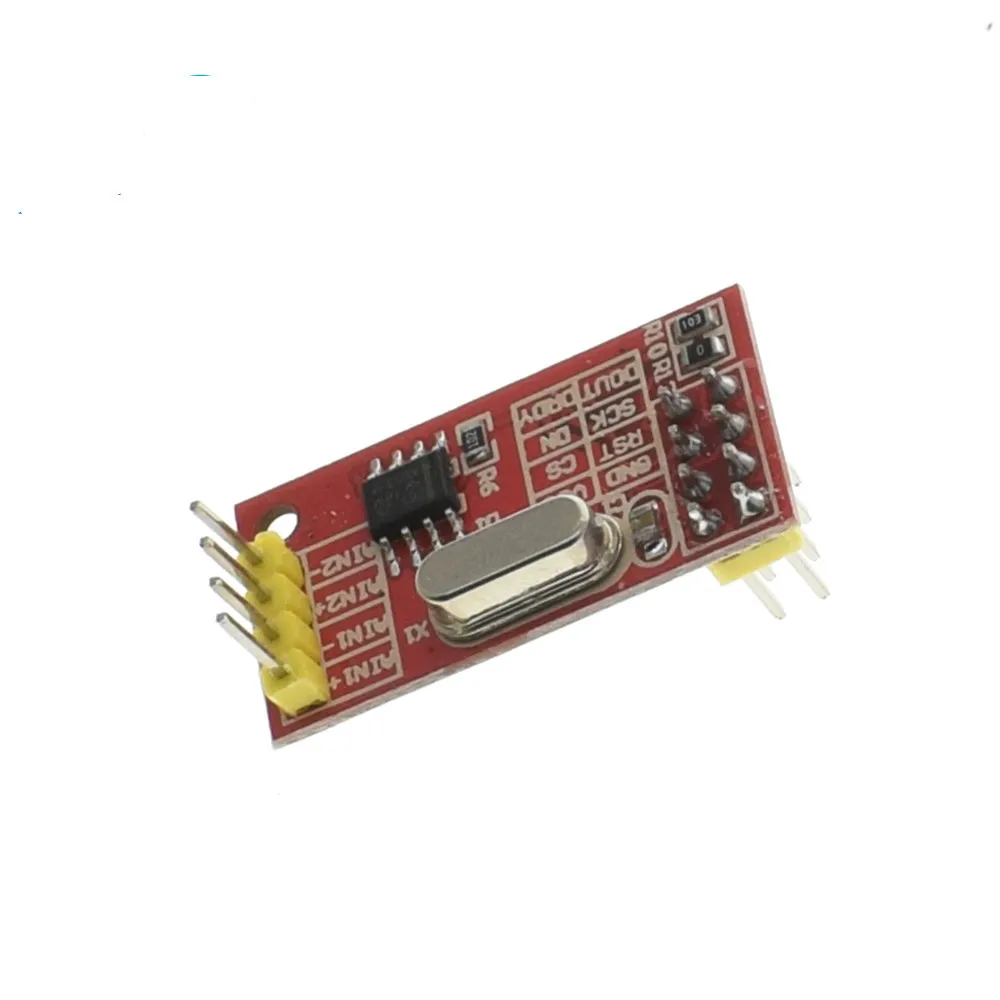 1pcs AD7705 Dual 16 bit ADC data acquisition module programmable input ...
