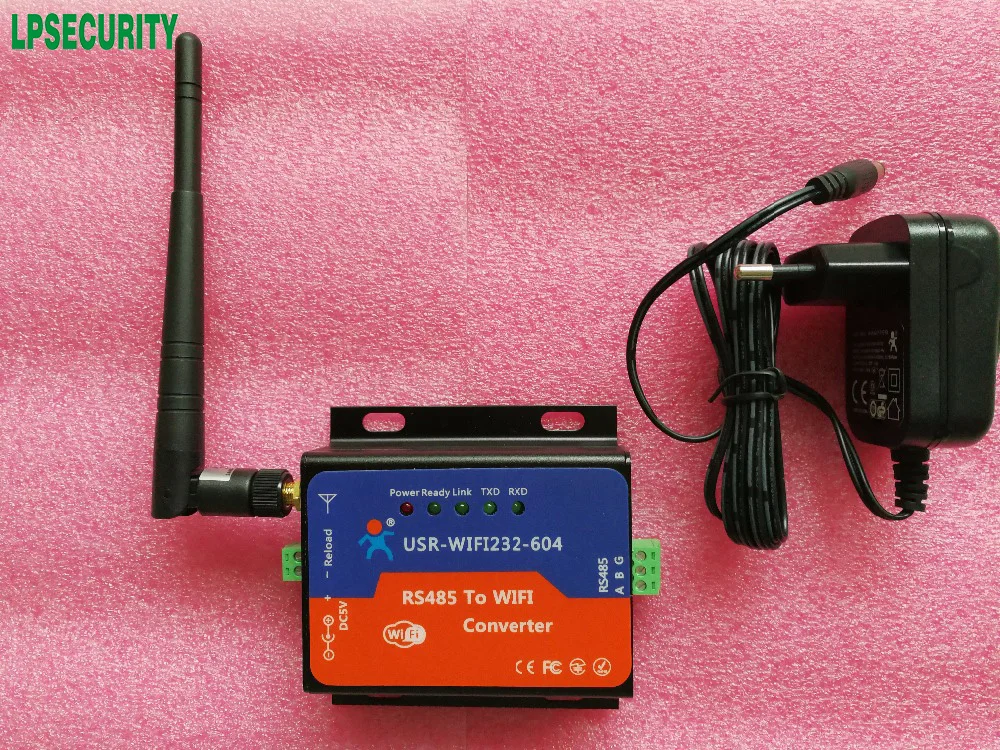 4 unids/lote USR WIFI232 604 Wifi convertidor serie RS485 Wifi 802,11 b ...