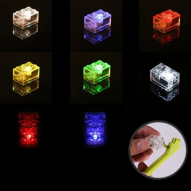 New style LED flash model Building Blocks Mini Luminous blocks ...