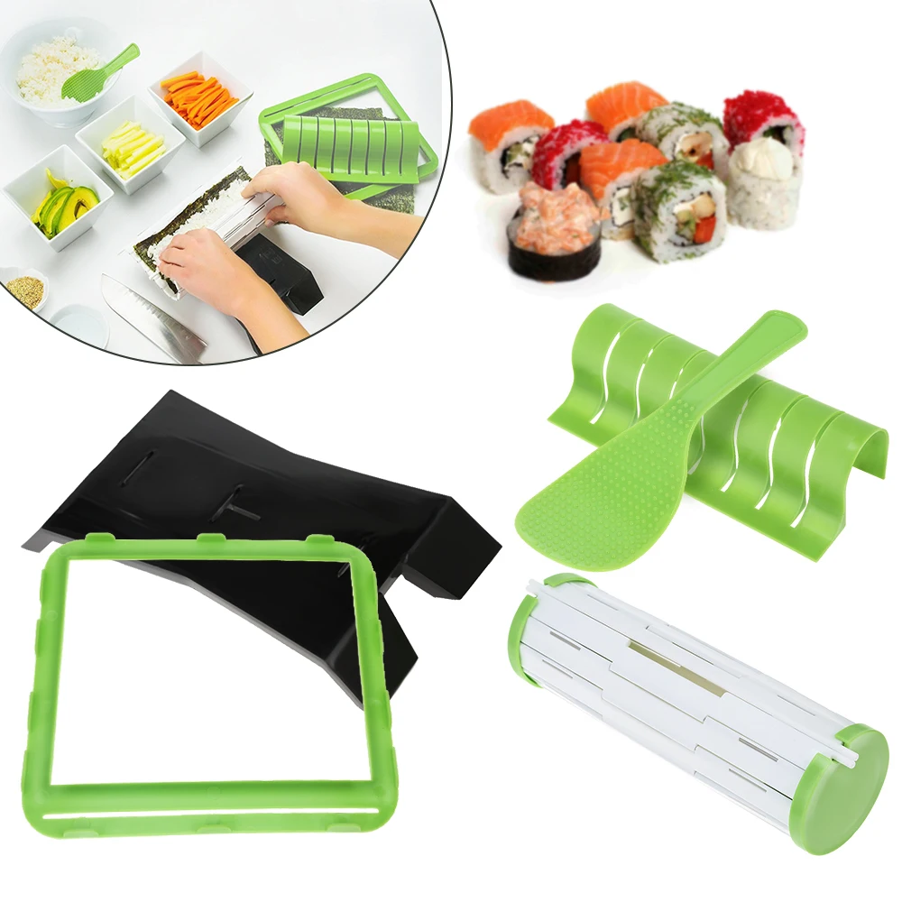 DIY Sushi Maker Rice Roller Mold Kitchen Cooking Tools|sushi maker|diy ...