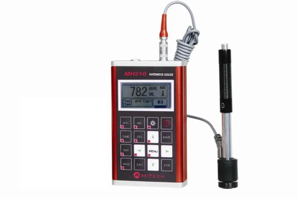 High quality Metric Portable hardness tester MH210 with PC via RS232 ...