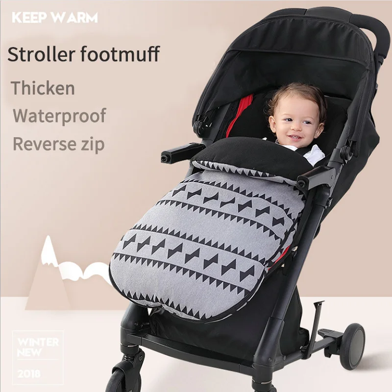 Stroller Winter Sack Comfortable Windproof Keep Warm Baby Sleeping Bag ...