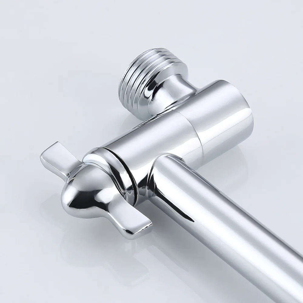 In-wall shower top spray connection elbow Adjustable shower arm bracket ...