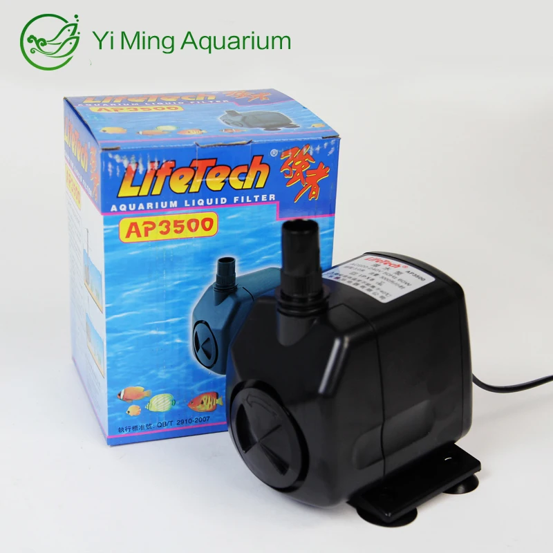 Lifetech 60 w ap3500 3300l/h silencioso fonte submersível bomba de água ...