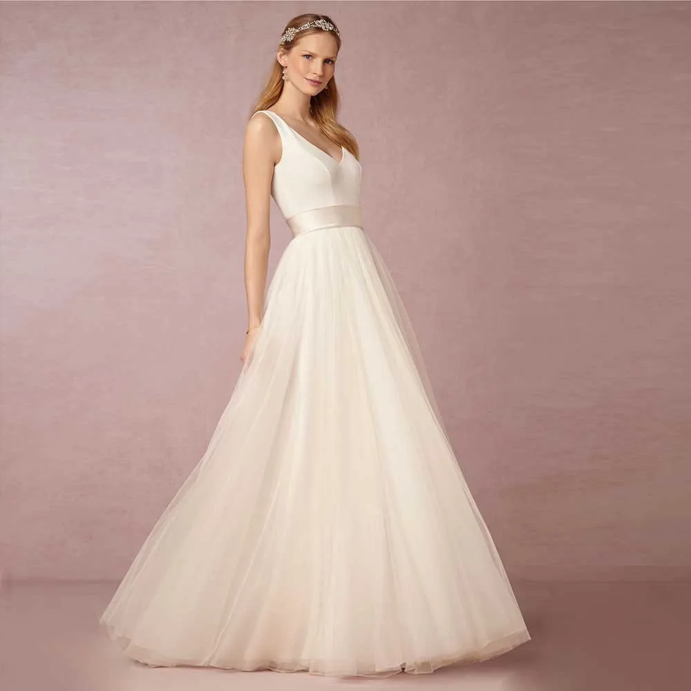 Tight A Line Ivory Wedding Dress 2015 Robe De Mariage Simple Cheap Wedding Gowns From China tight-a-line-ivory-wedding-dress-2015-robe-de-mariage-simple-cheap-wedding-gowns-from-china