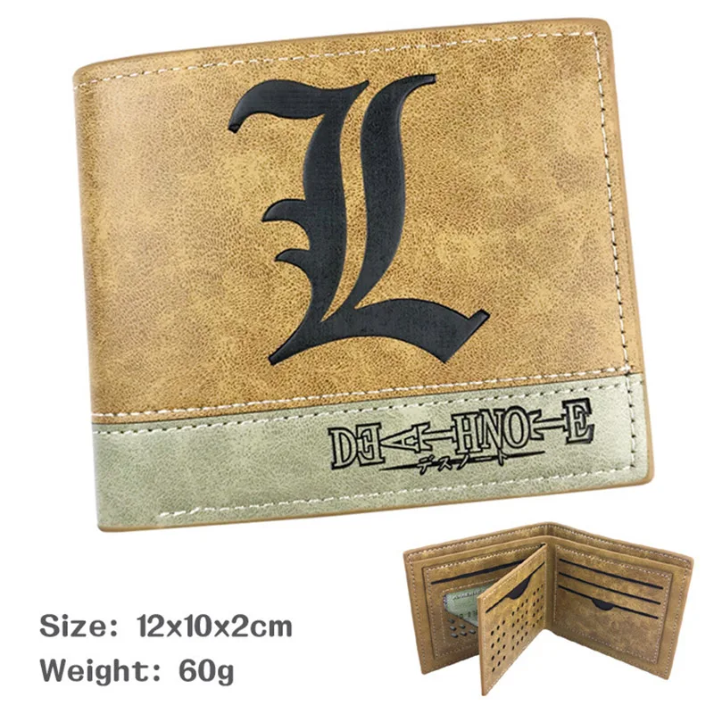 Japanese Anime Death Note Wallet With Coin purses card holder students ...