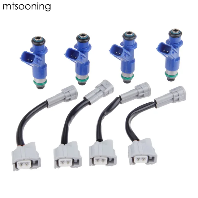 mtsooning 4pcs Fuel Injector Nozzle 16450 RWC A01 New For Honda Civic 1 ...