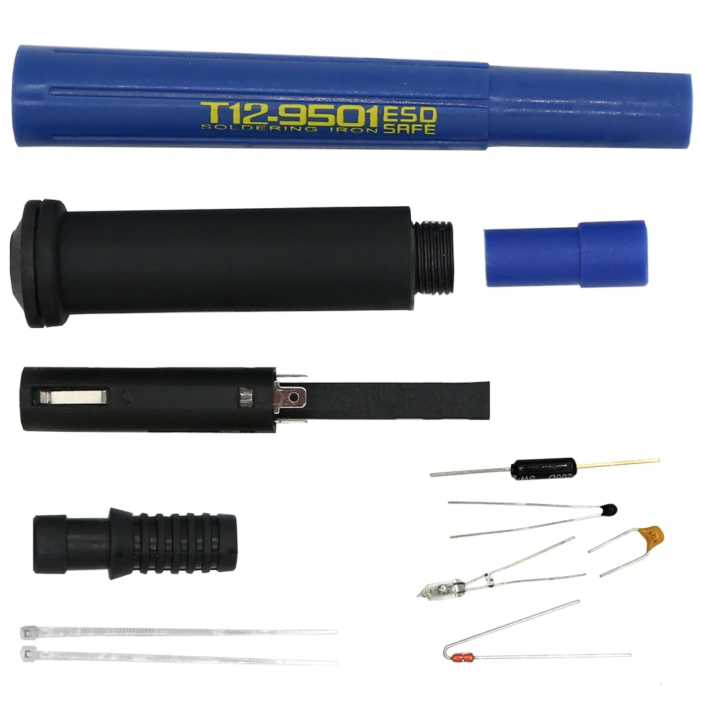 9501 Soldering Handle Diy Set For T12 Stc/stm32 Oled Led Temperature ...