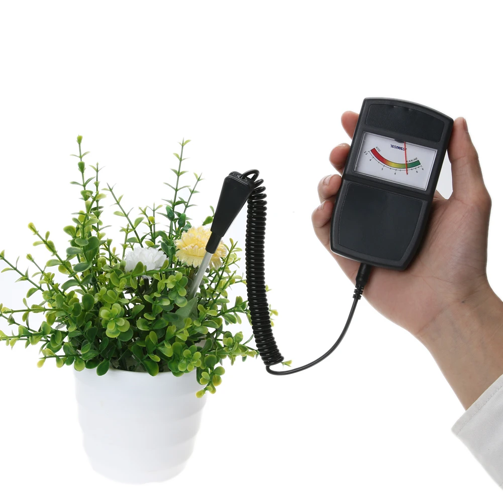 2.5-10.0pH Půda pH meter Tester pro rostliny Plodiny Květiny Rostlinná ...