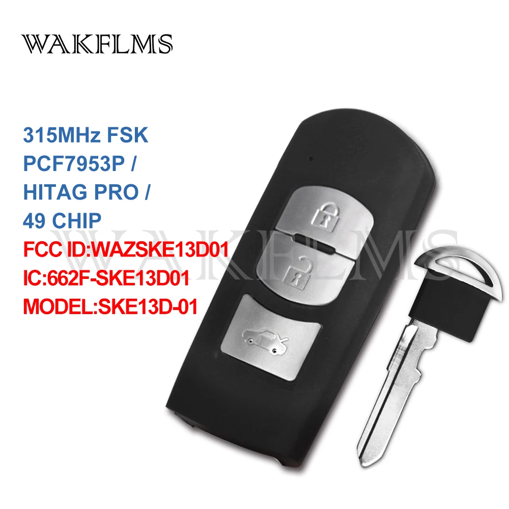 PCF7953P/HITAG PRO/49 FCC ID: WAZSKE13D01 IC: 662F SKE13D01 MODELL ...