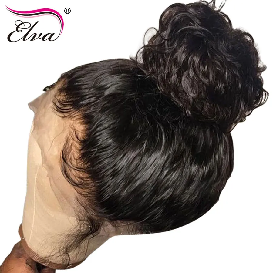 360 Lace Frontal Wigs For Black Women Glueless Lace Front Human Hair