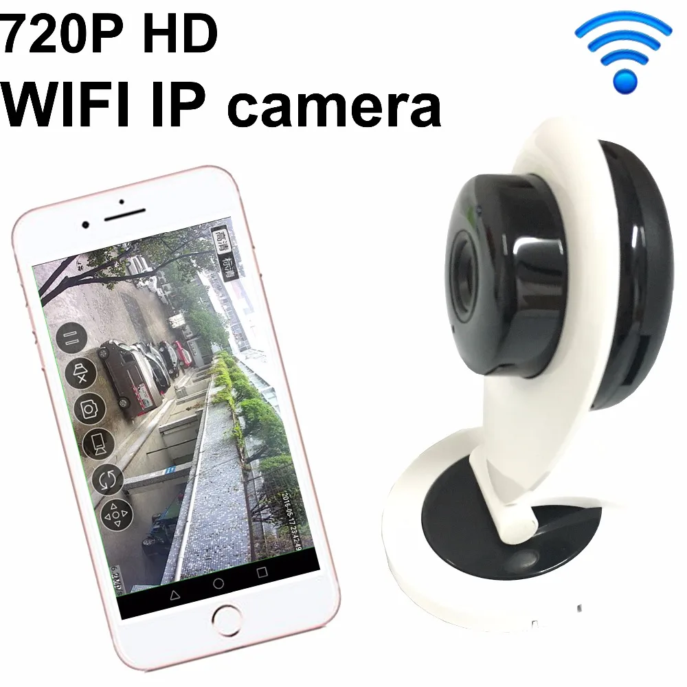 1.0 MP 720P Wireless Inddor Network Camera WIFI IP camera P2P CCTV Home ...