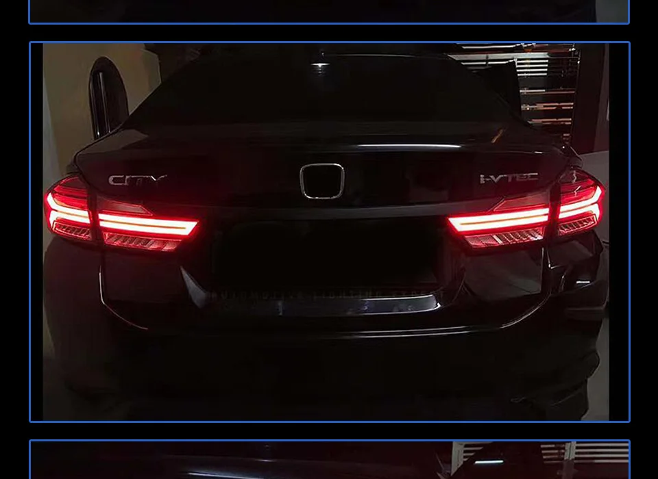 Honda City Tail Light 2014-2019 City Led Tail Lamp Light Led Drl ...