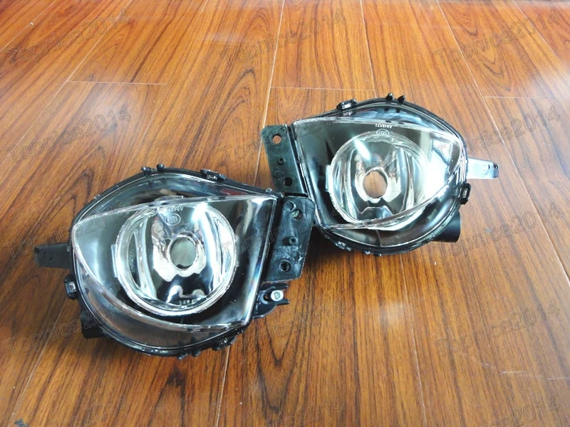 2Pcs-Clear-Lens-Front-Fog-Lights-Lamps-Housing-63176948373-63176948374 ...