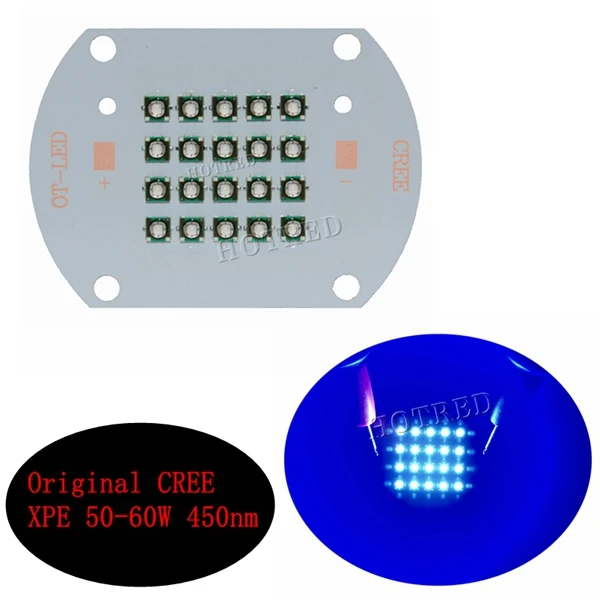 CREE XPE XP-E 30 Вт 60 Вт Светодиодная лампа для роста растений диодный ...