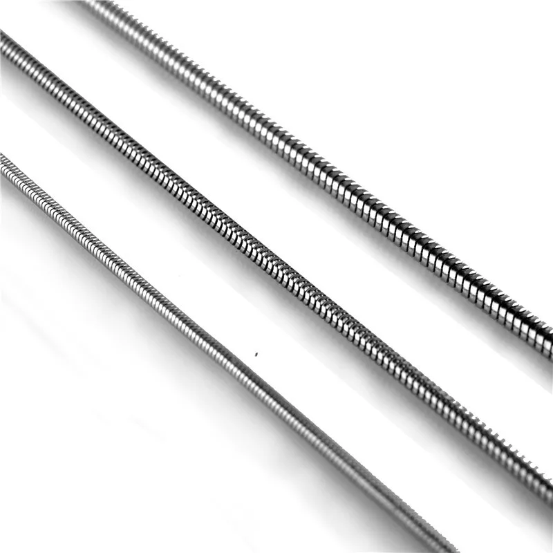 Fashion Women and Men Snake Necklace Chain 316L Titanium Steel Necklace ...