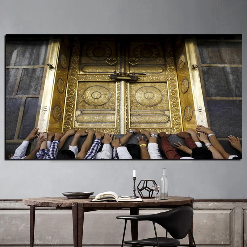 Pintura en lienzo para pared, impresión en HD, de "hayj", "La Meca a La ...