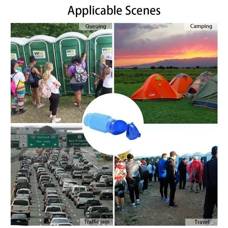 750ml Portable Kids Urinal Outdoor Unisex Kids Car Travel Camping ...