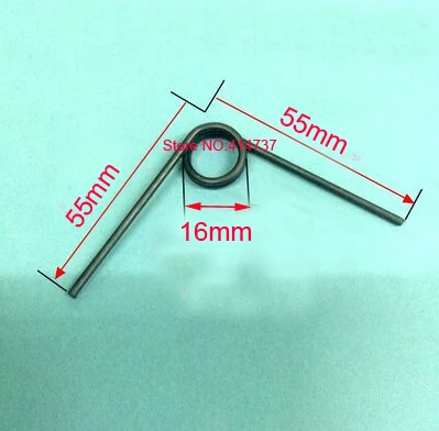 2pcs Spring steel torsion springs 4mm wire tensioning torsion spring 4 ...