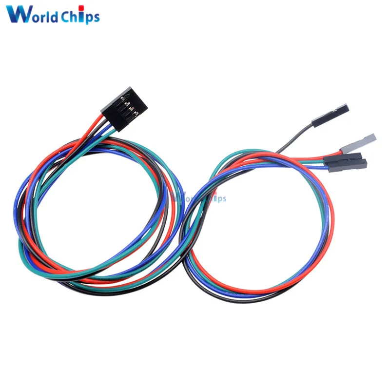 10pcs 4pin 70cm Cable Set Female-female Jumper Wire For Arduino 3d ...