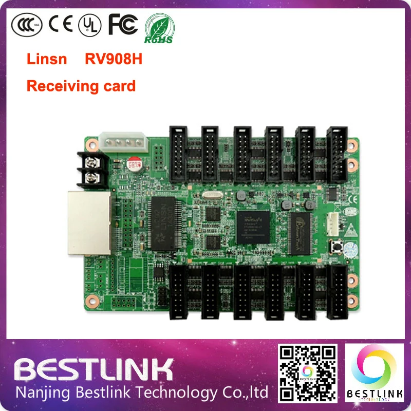 256*1024 pixel Linsn RV908H receiving card video controller card with ...