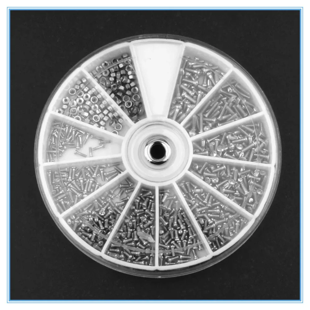 Buy Screw And Nut Set For Glasses 12 Cells 600pcs From Reliable Lenses