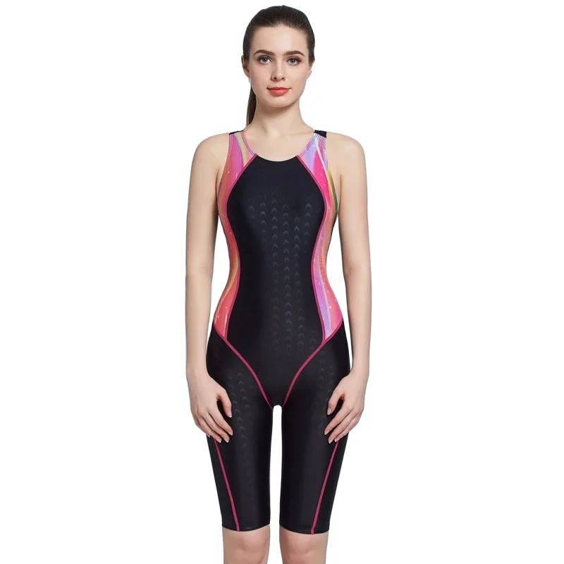 Arena Shark Skin Swimsuit One Piece Women Swimwear 2019 Surf Bathing