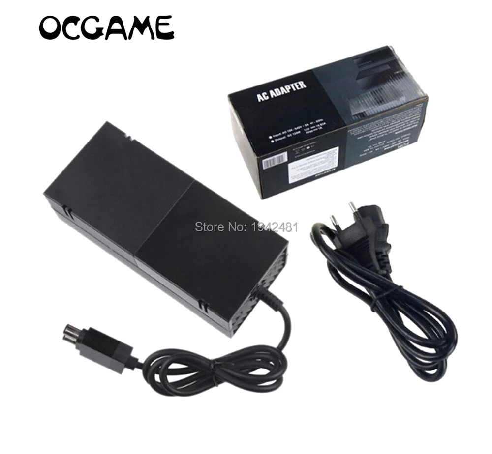 Ocgame adaptador ac para xbox one ac, 100v 240v, fonte de alimentação ...