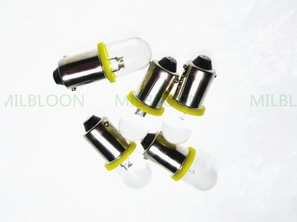 AMPOULE LED,Bleu-4.5V--Ampoule de plaque'immatriculation BA9S ...