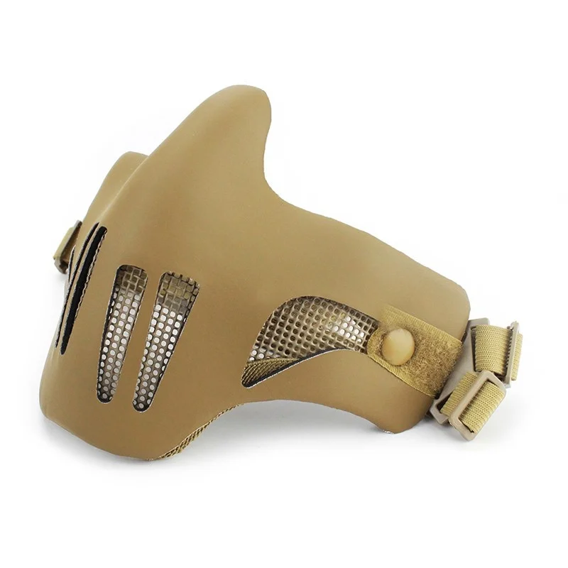 V1 Ghost Recon стиль Металлическая стальная сетка половина лица ...