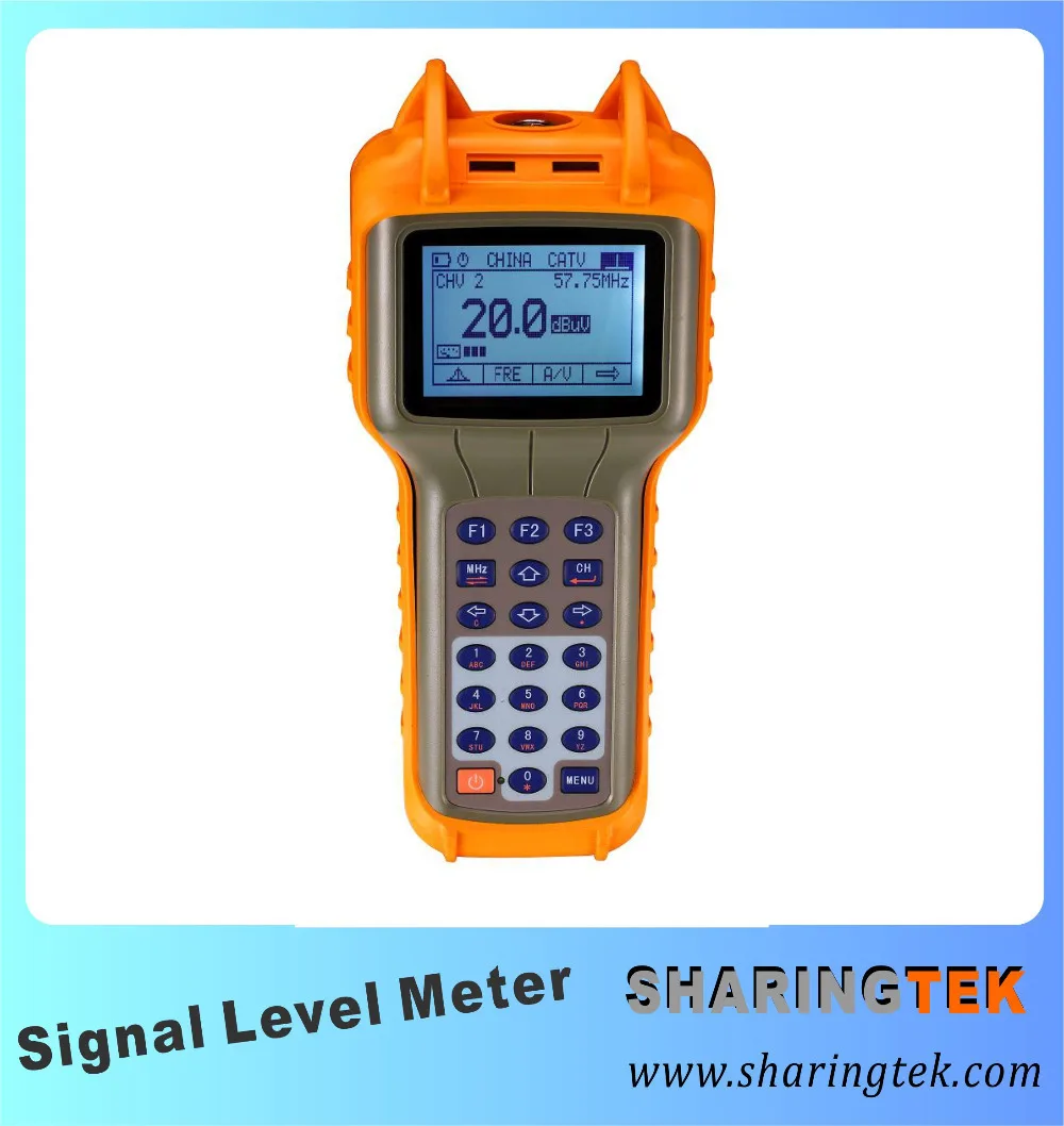 5~870Mhz SH SLM30B CATV Signal Level Meter Cable TV Meter Broadcasting ...