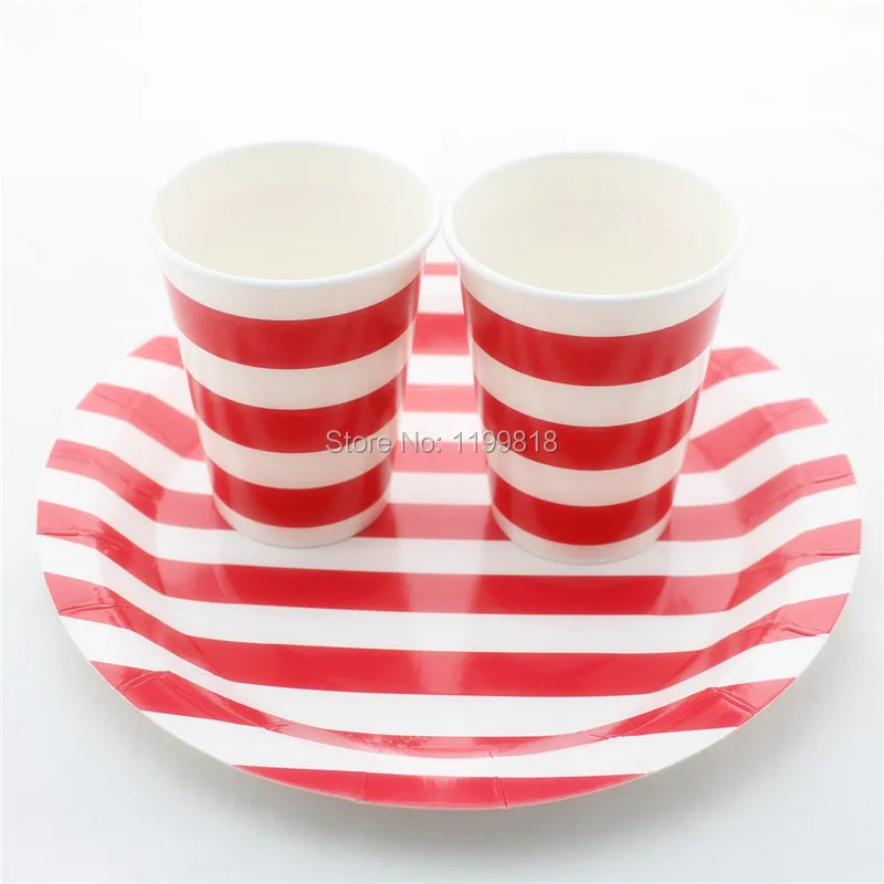 Free Shipping 300 Sets Disposable 9 OZ Paper Cups Wedding Decor 9 ...