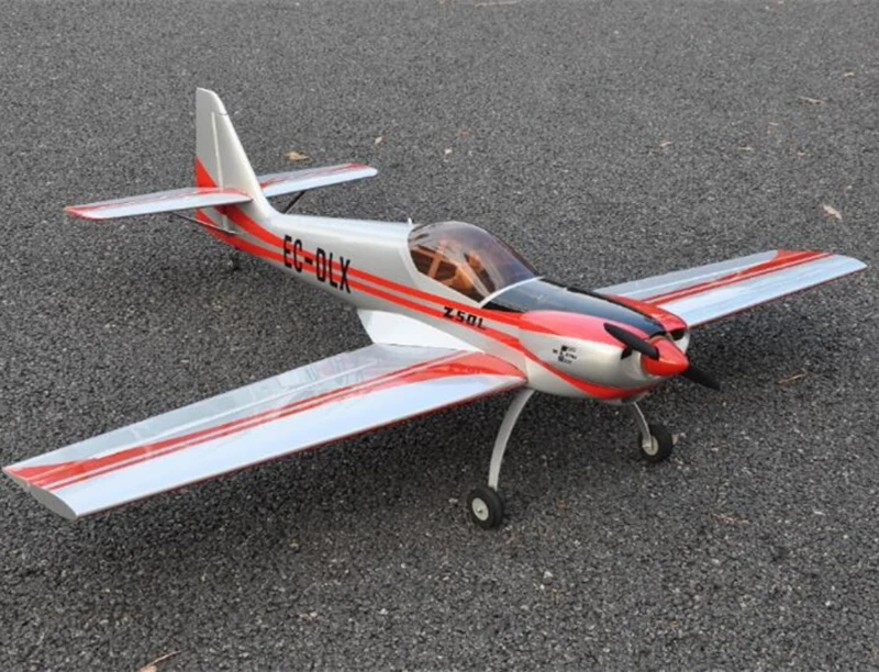 HAIKONG ZLIN 50E 58 inch Electric RC Wooden Model Airplane A122 ...