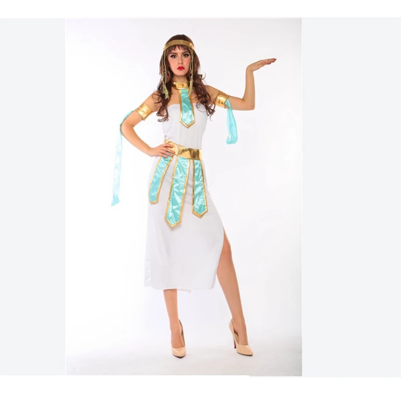 Egyptian Cleopatra Costume Sexy Greek Goddess Costumes Adult Cleopatra