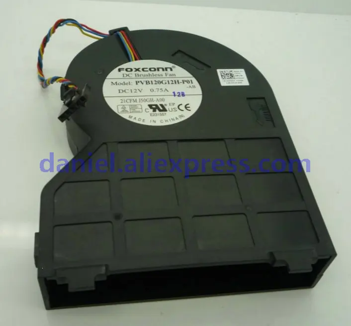 Foxconn Pvb120g12h-p01 -ab J50gh-a00 ,j50gh 0j50gh 12v 0.75 4wire For Dell Optiplex 790 990 390 ...