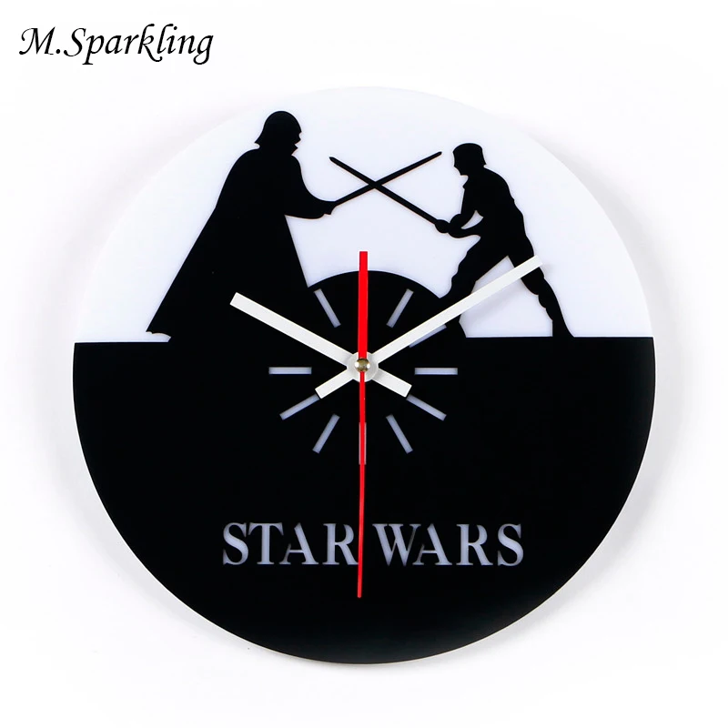 Cool star wars 3d clock - talkingsery