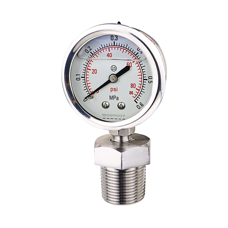 Manometer-3-4in-NPT-Male-Threaded-Daiphragm-Pressure-Gauge-SS304 ...