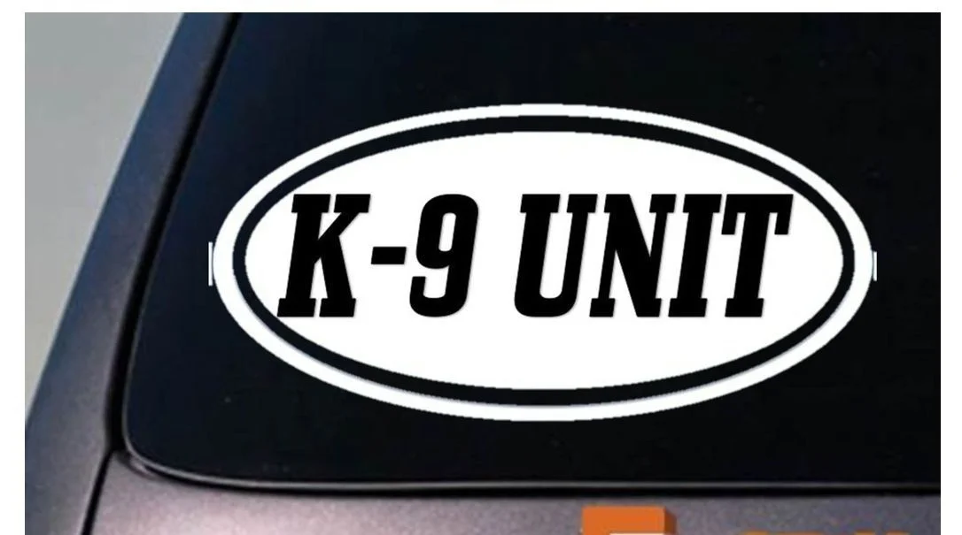 Car Styling for K9 Unit Sticker Decal Police Sticker Decal Window Decal ...