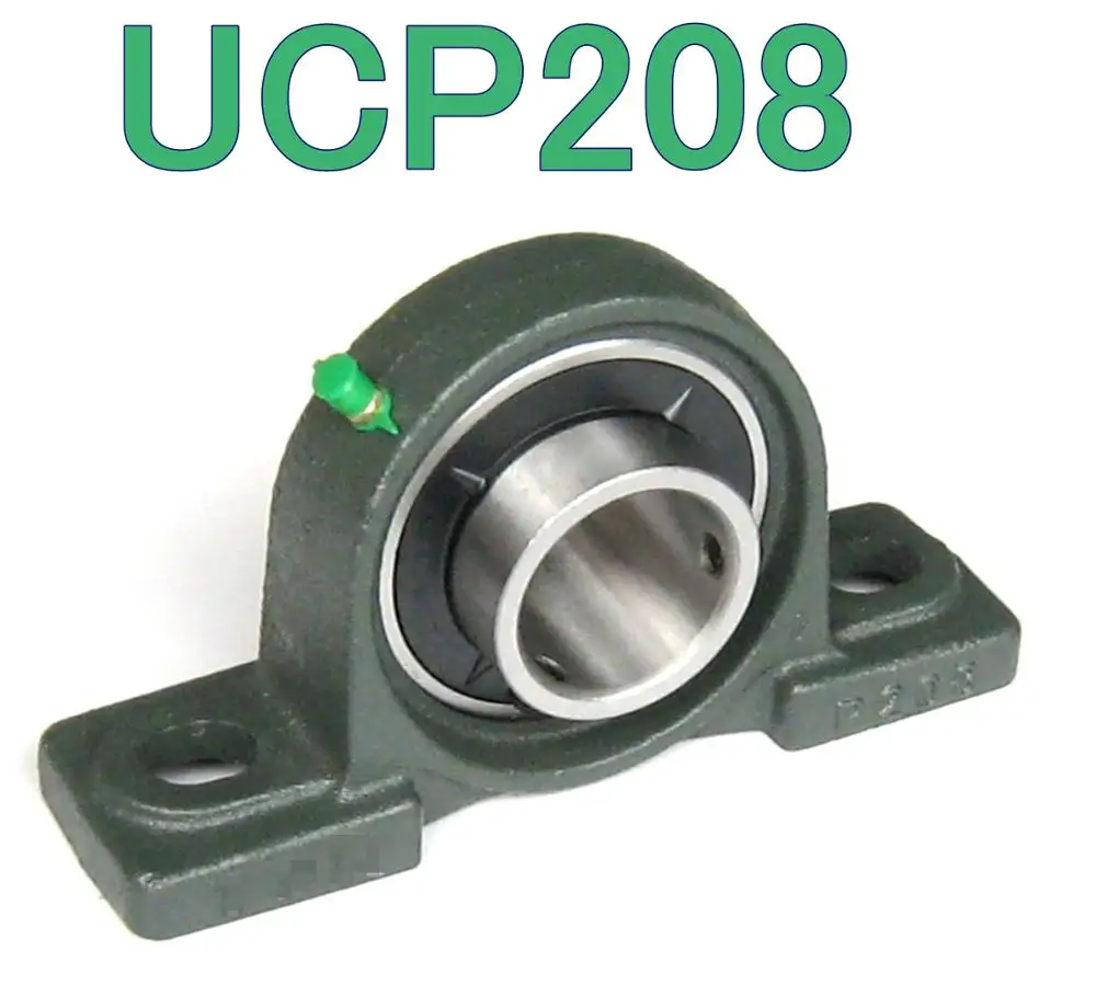 UCP208 베개 블록 베어링 인서트 베어링 및 베어링 하우징 수직 블록 P208, 직경 40mm