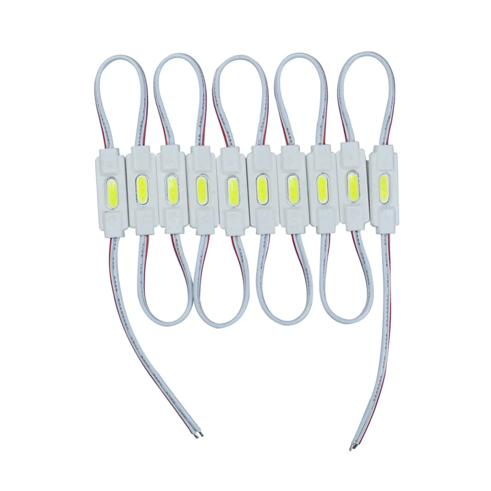 Купить 10 шт./лот светодио дный модуль свет удара 1 вт 12В рекламы фон ...