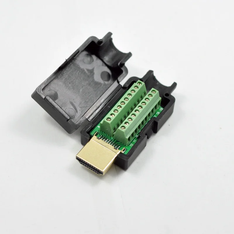 HDMI joint common head Not needed welding high-definition wire joint ...