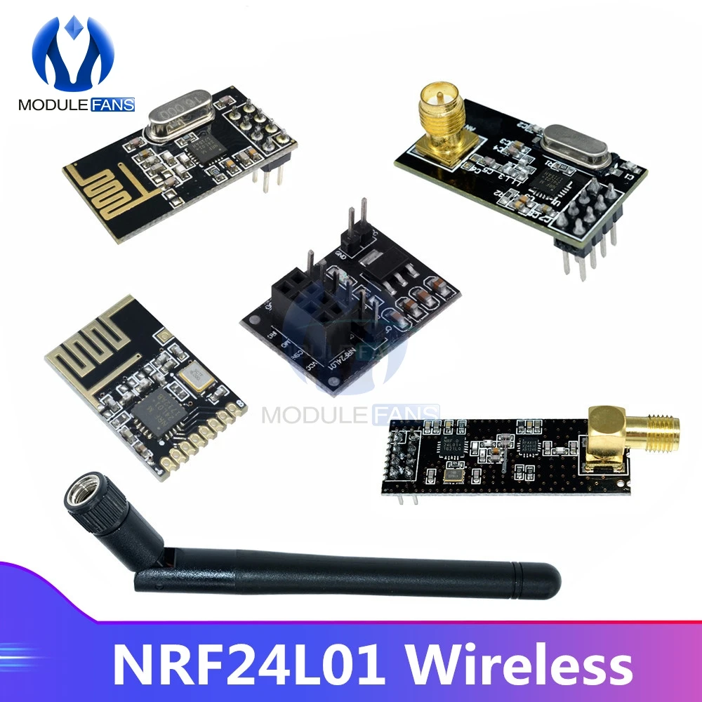 NRF24L01 Wireless Module Board 8 Pin Receiver Transmitter ...