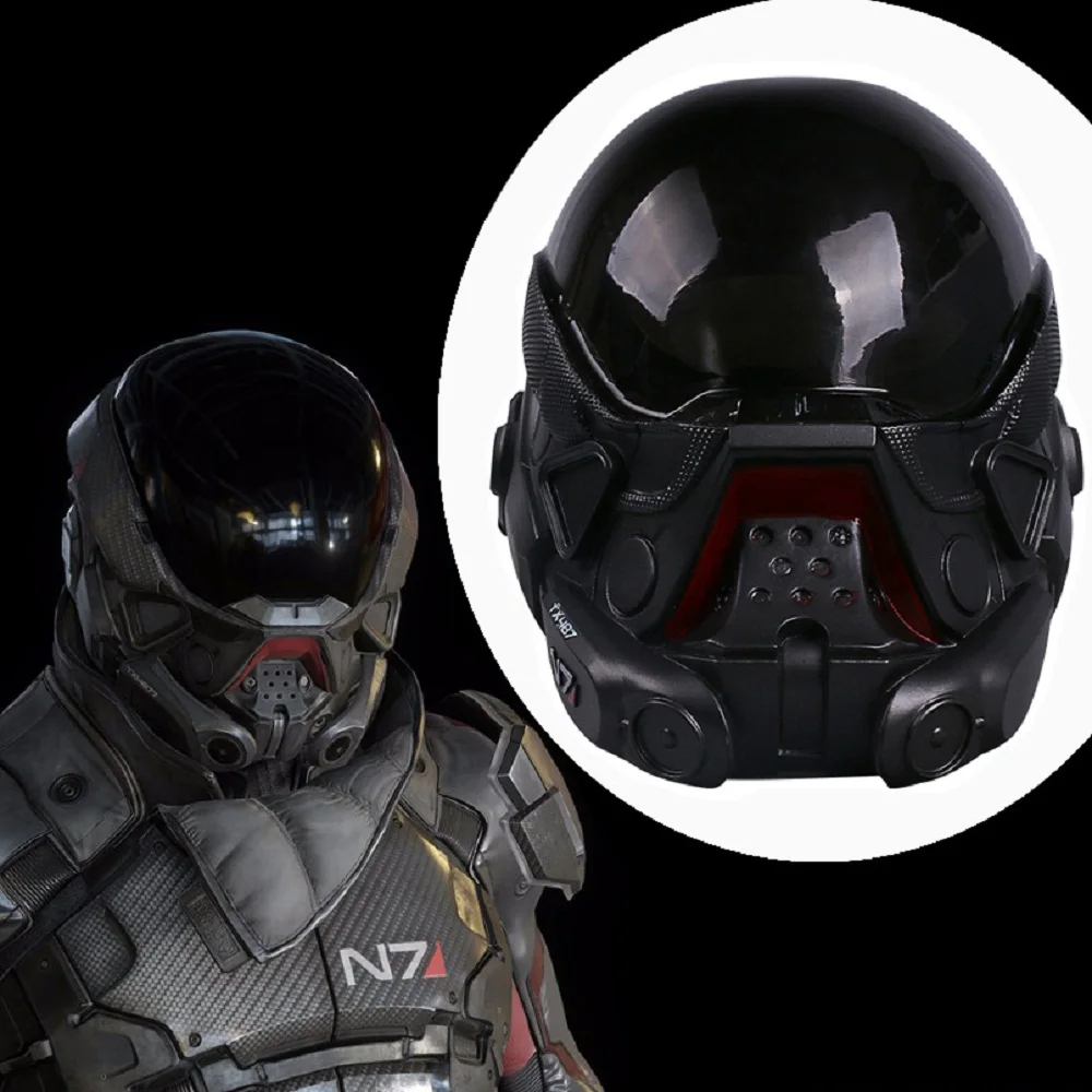 Cos Hot Game Mass Effect Andromeda Mask Cosplay Helmet Pvc Halloween