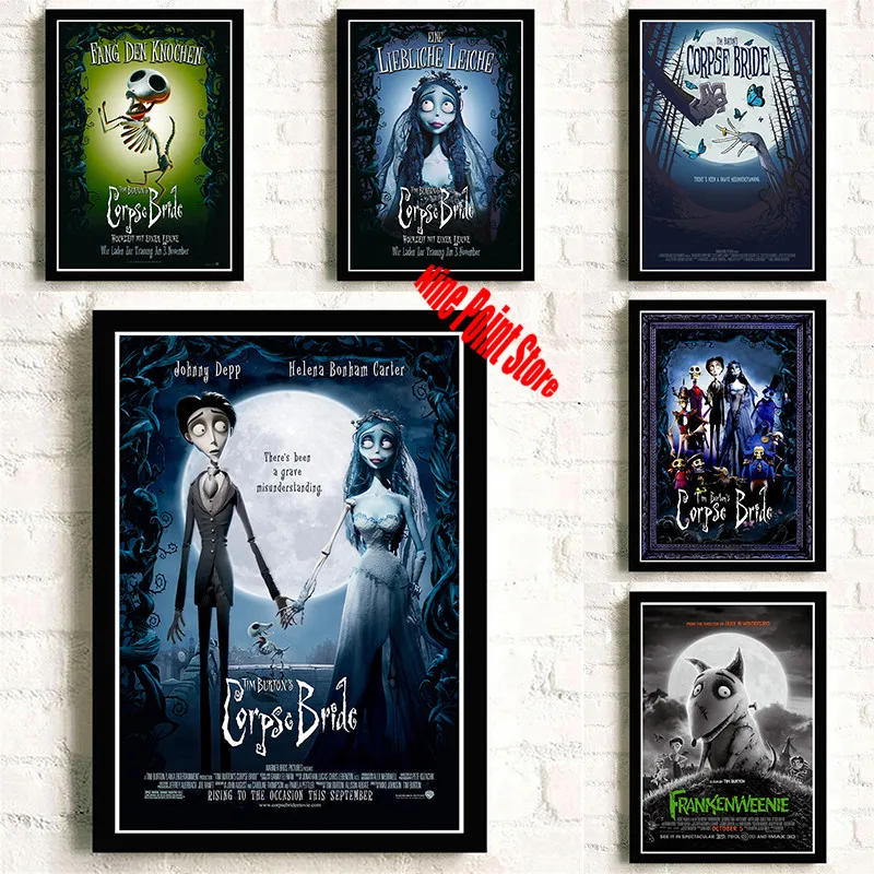 Corpse Bride Movie Poster | Corpse Bride Stickers | Wall Stickers ...